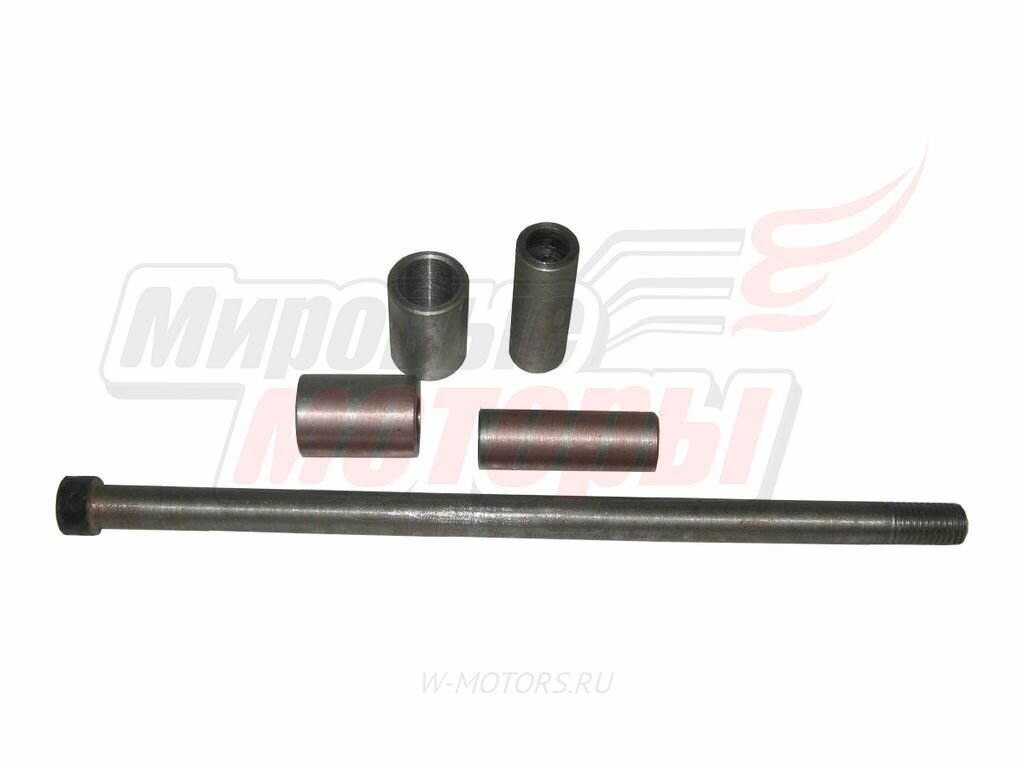 Ось маятниковая передней вилки Муравей в сборе