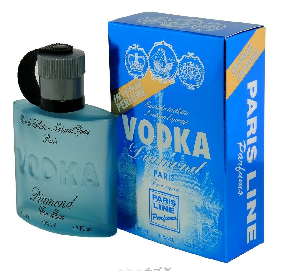Paris Line Parfums "Vodka Diamond" туалетная вода мужская 100 мл