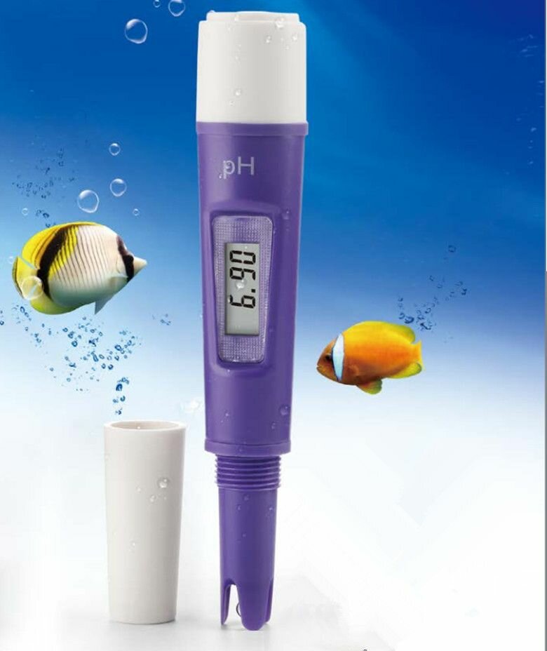 PH метр для растворов, PH-037 водонепроницаемый, электронный / Измеритель кислотности жидкости цифровой