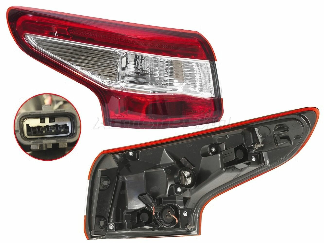 Фонарь задний левый для Ниссан Кашкай арт ST21519N1L SAT