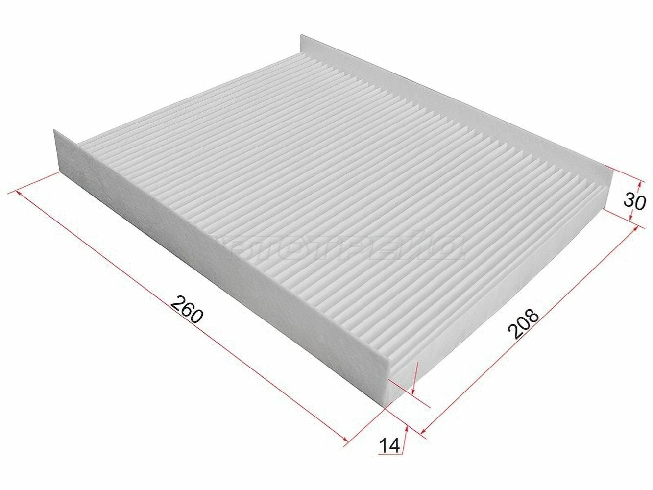 Фильтр салона для Хендай IX55, Санта фе, Веракруз, КИА Соренто арт ST971332B005 SAT