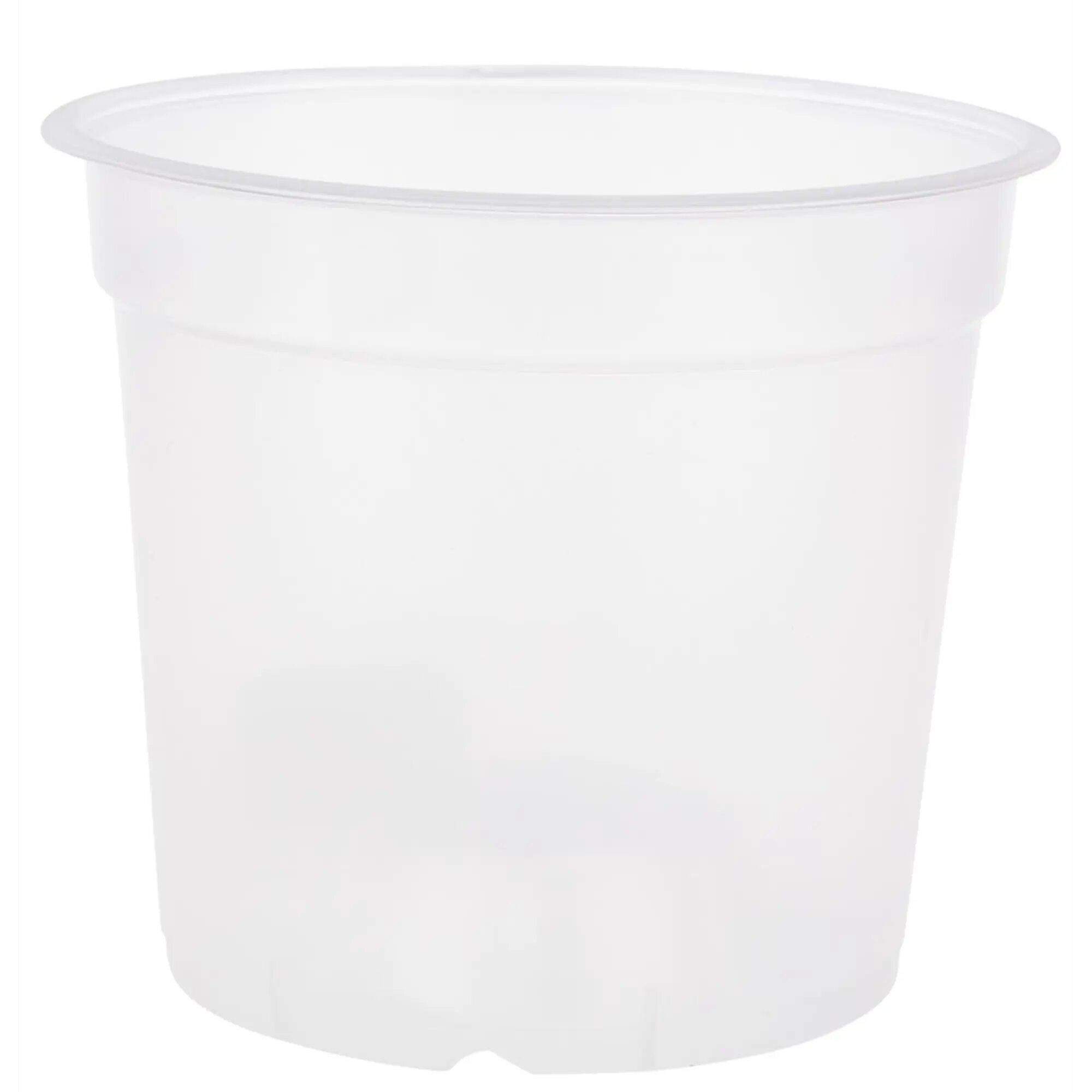 Орхидея Горшок цветочный ø15 см, высота 12.5 см, пластик прозрачный, объём 1.5 л