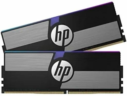 Оперативная память HP V10 RGB (48U47AA#ABB) DIMM DDR4 32 ГБ - 2 шт, 3200 МГц
