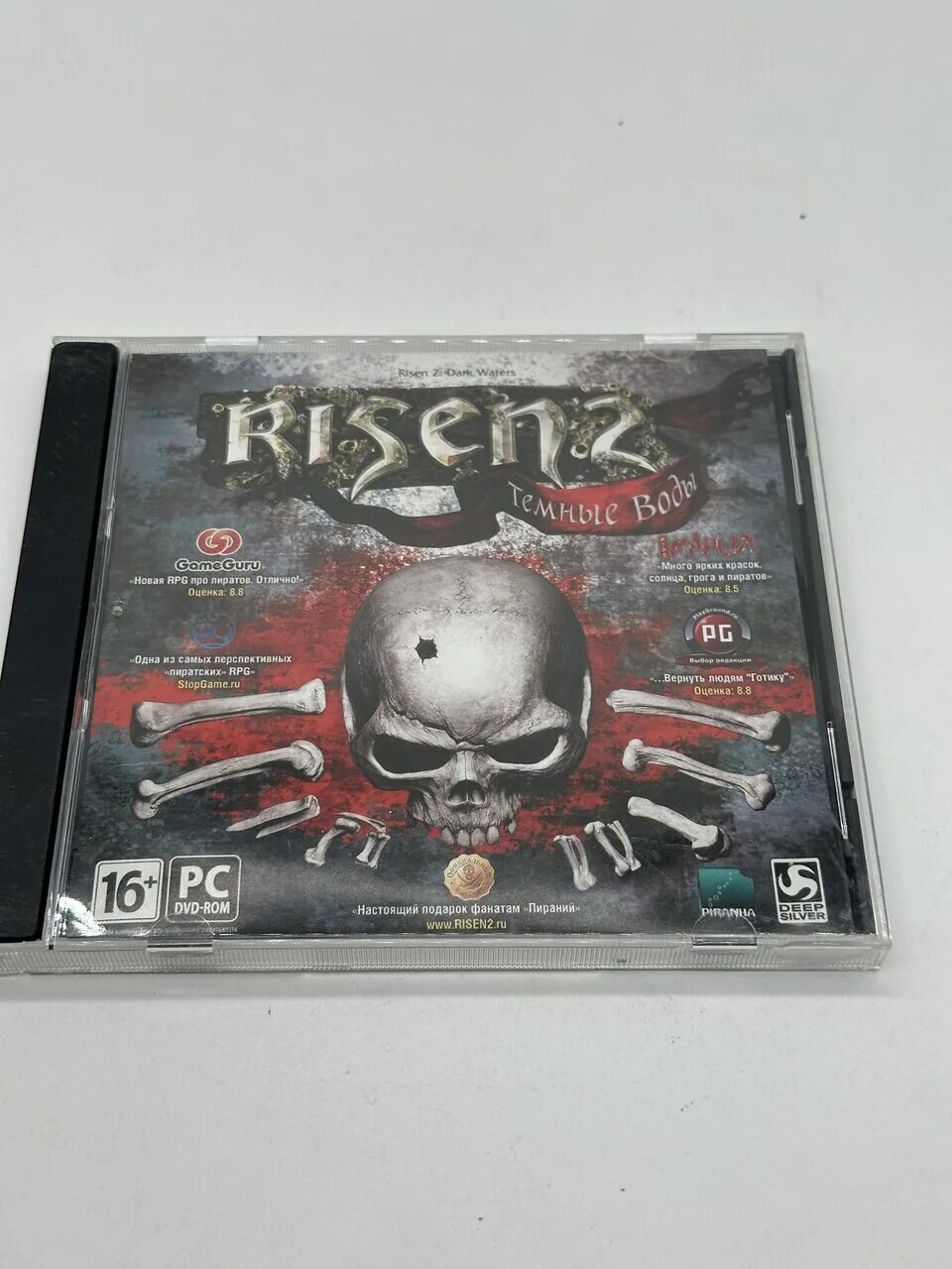 Диск Dvd с игрой Risen 2 тёмные воды (русская лицензия)