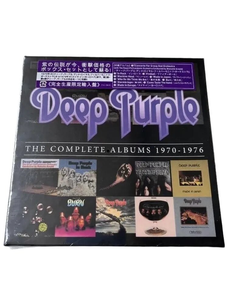 Полный альбом Deep Purple 1970-1976 годов, 10 компакт-дисков
