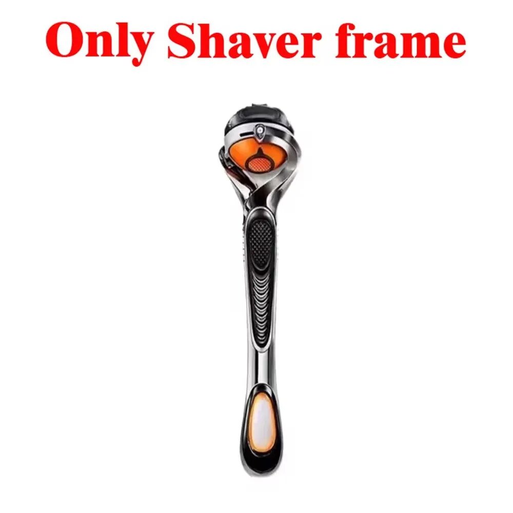 Оригинальная Мужская Ручная Бритва Для Бритья Лица И Бороды, Сменные Лезвия Из Нержавеющей Стали