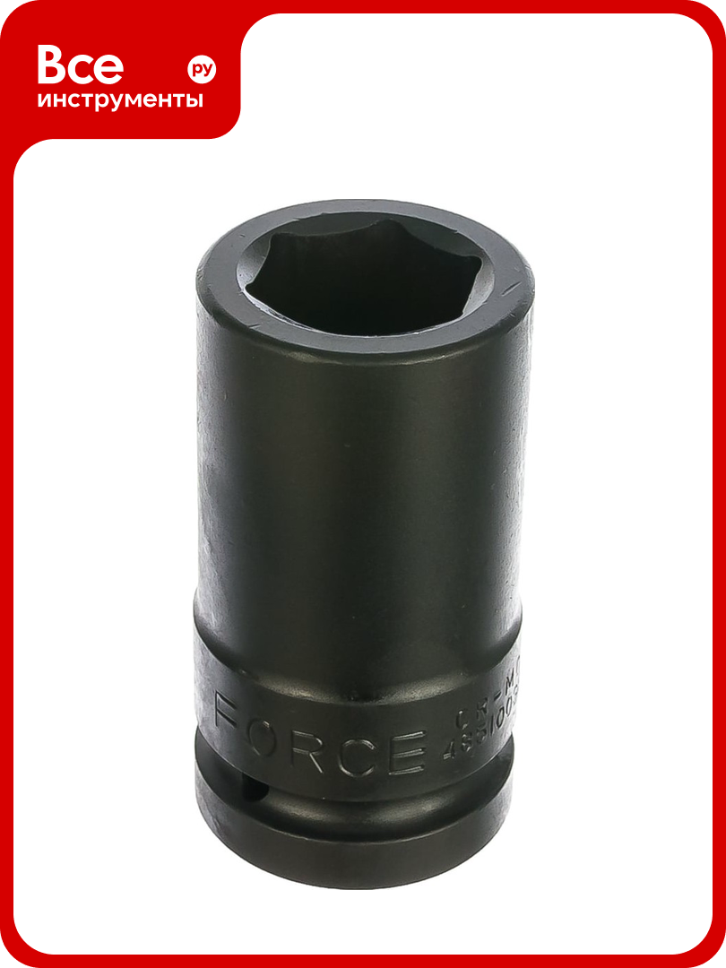Головка 6-гранная ударная глубокая (32 мм; 1) FORCE 48510032