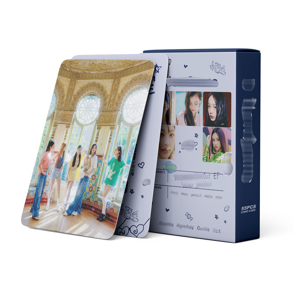 Набор для печати ATEEZ, с поддержкой link 54/55, lomo card, powder ink, blue card