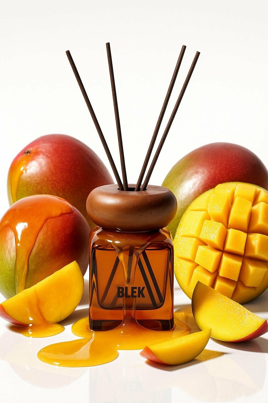 Диффузор для дома ароматический YANKY - Crazy Lemon , с палочками, 100 мл.