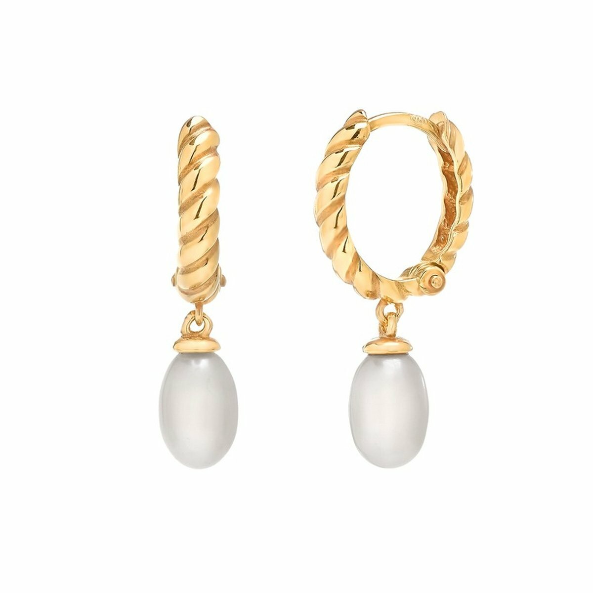 Серьги, серебро, 925 проба, жемчуг