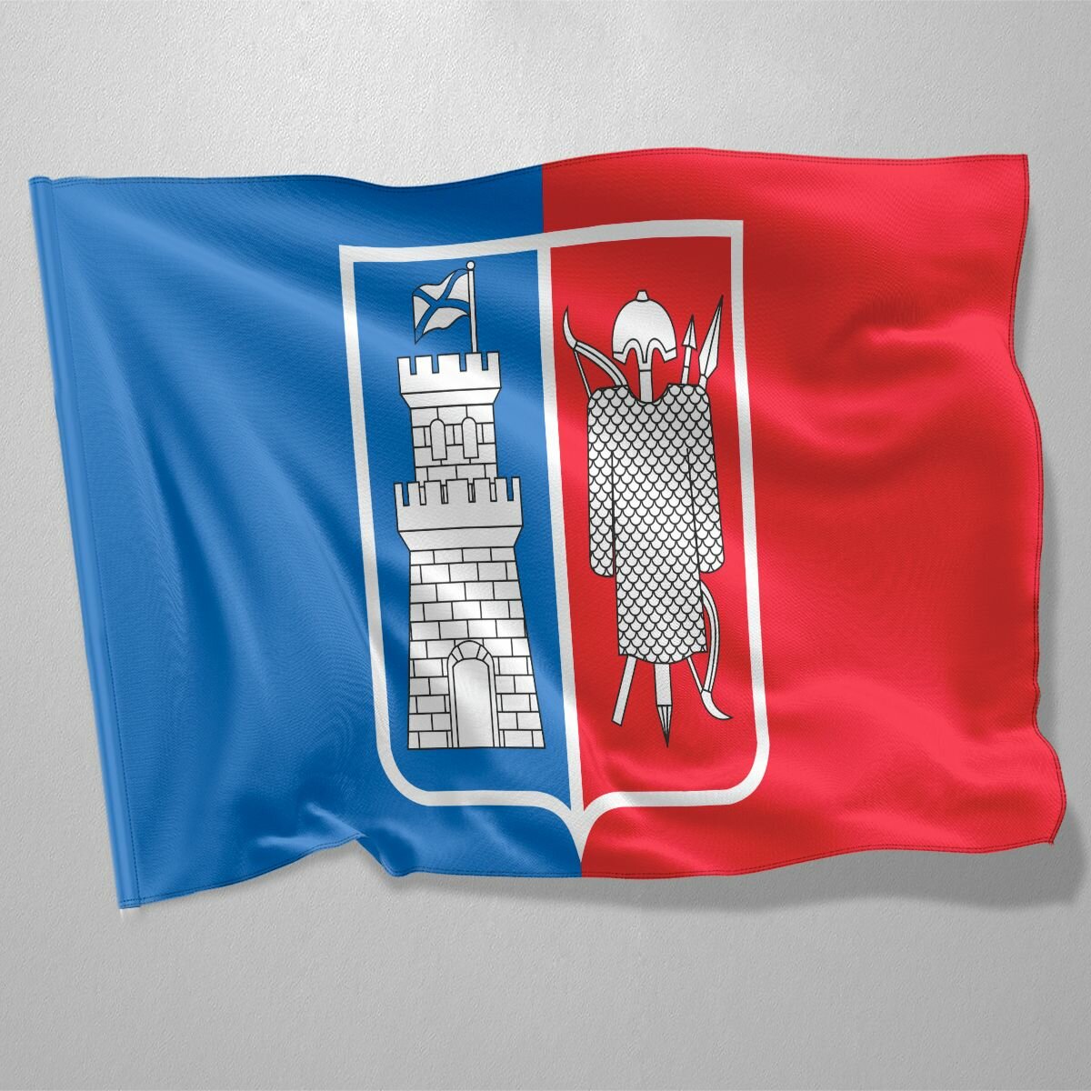 Флаг Ростова-на-Дону / Флаг города Ростов-на-Дону / 90x135 см.