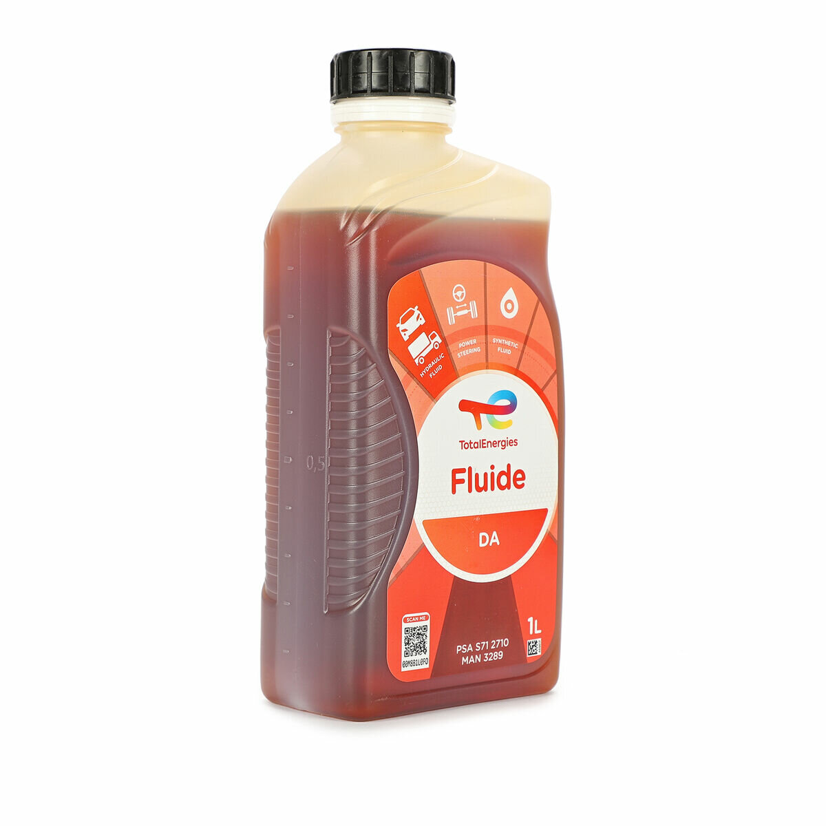 Масло Гидравлическое Total Fluide Da Синтетическое 1Л.(Total 213756)