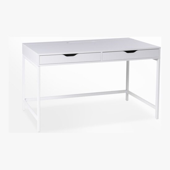 Стол письменный Гуд Лакк S01439 Ингар Д 132 132x58x76, белый