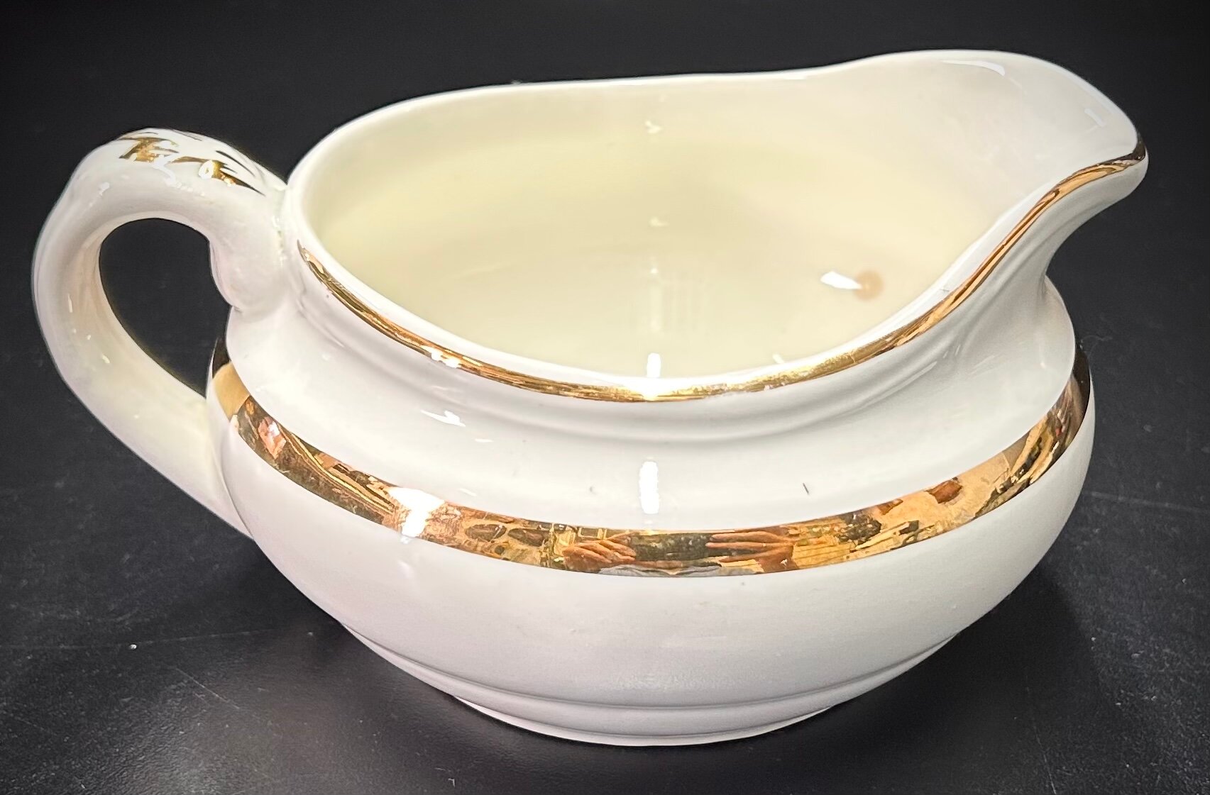 Соусник ЗиК, Конаковский фаянс, винтаж, фарфор, 1 шт, 1970 г.