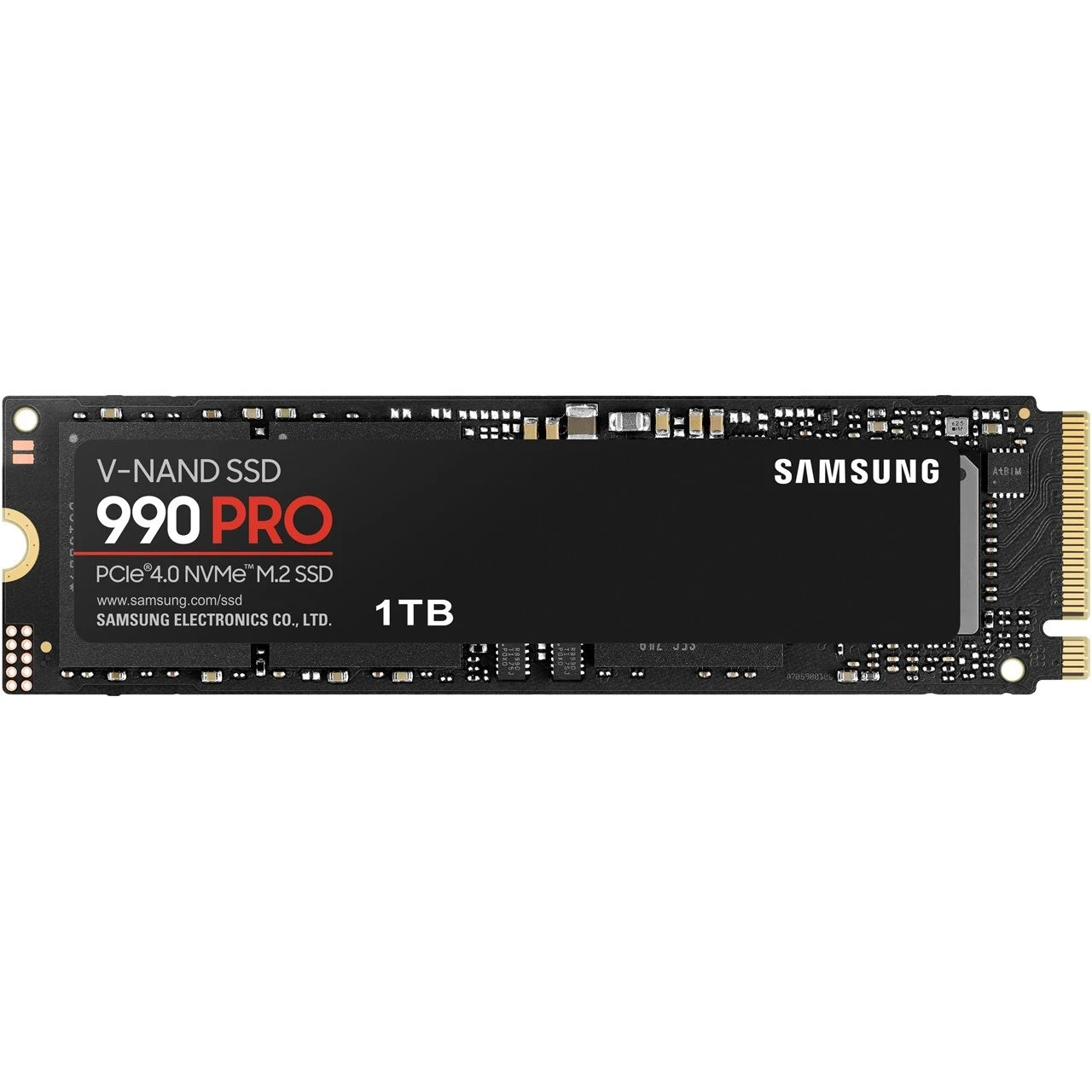 1 ТБ Внутренний SSD диск Samsung Samsung 990 PRO PCIe 4.0 NVMe M.2 1TB (MZ-V9P1T0BW)