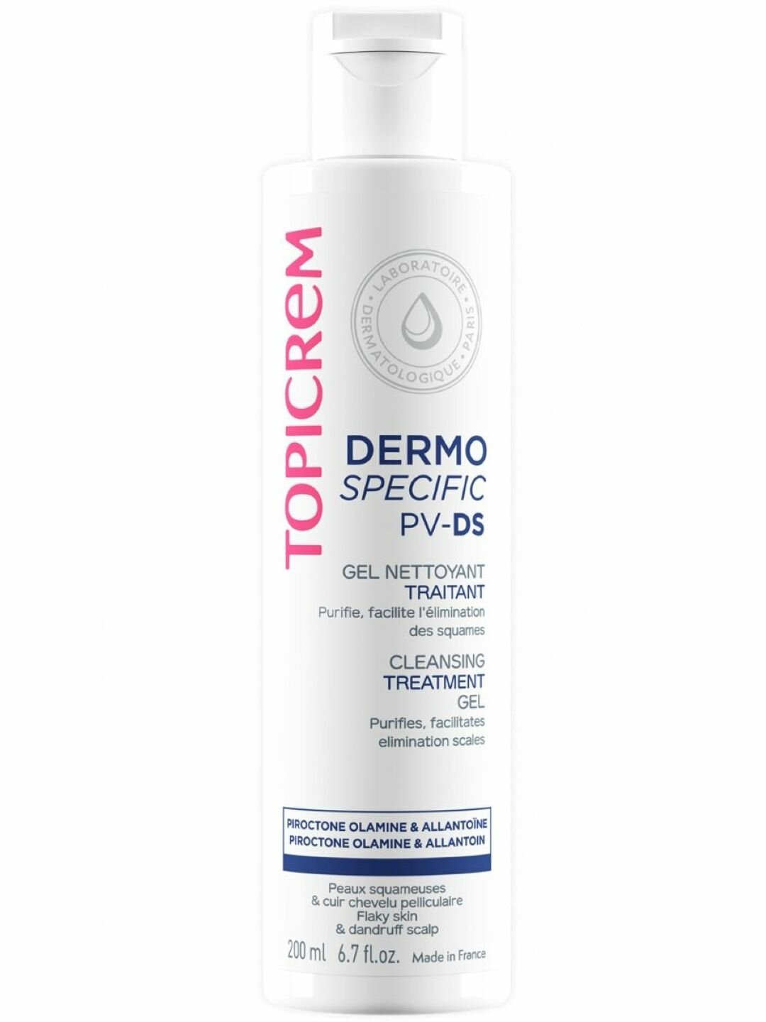 Топикрем PV/DS Гель очищающий, 200 мл | TOPICREM DERMO SPECIFIC PV/DS Cleansing Gel