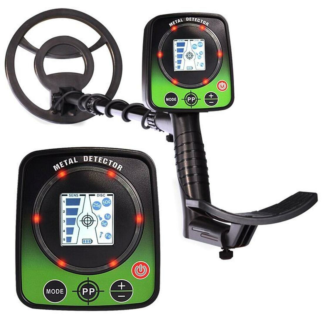 Металлоискатель Tianxun MD 5031, круглая катушка, 6.6 кГц, черный