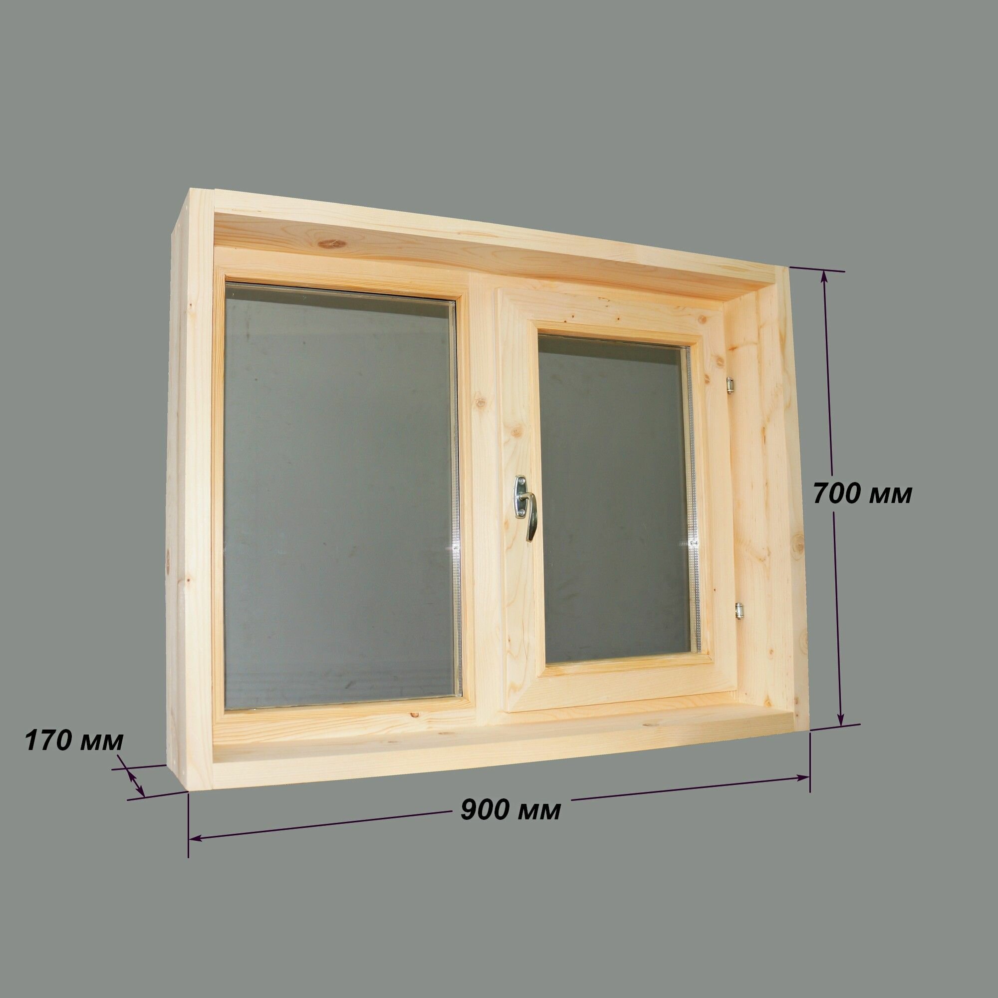 Деревянное окно