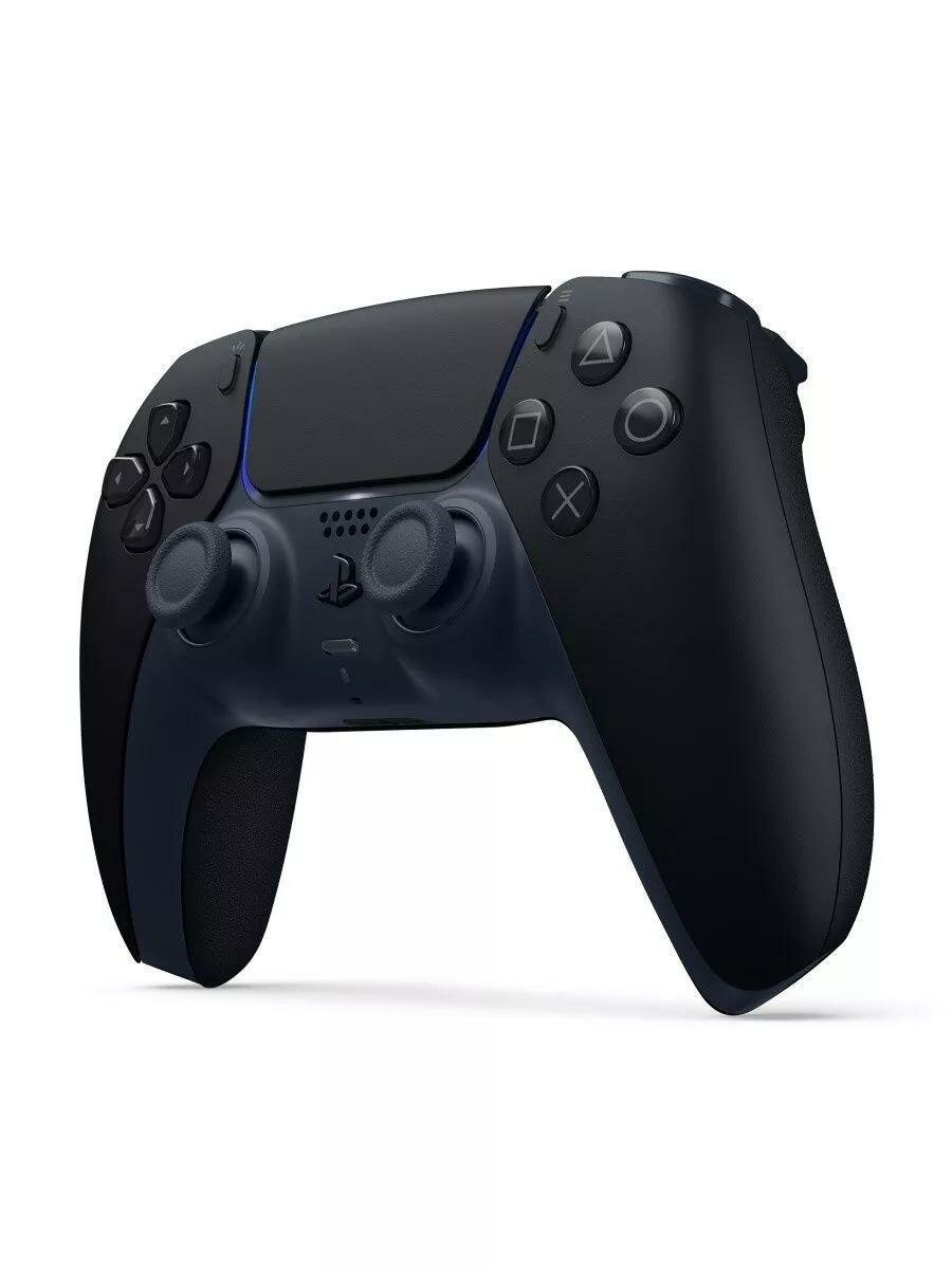 Геймпад Sony PlayStation 5 "DualSense", беспроводной, виброотдача, Black(черный)