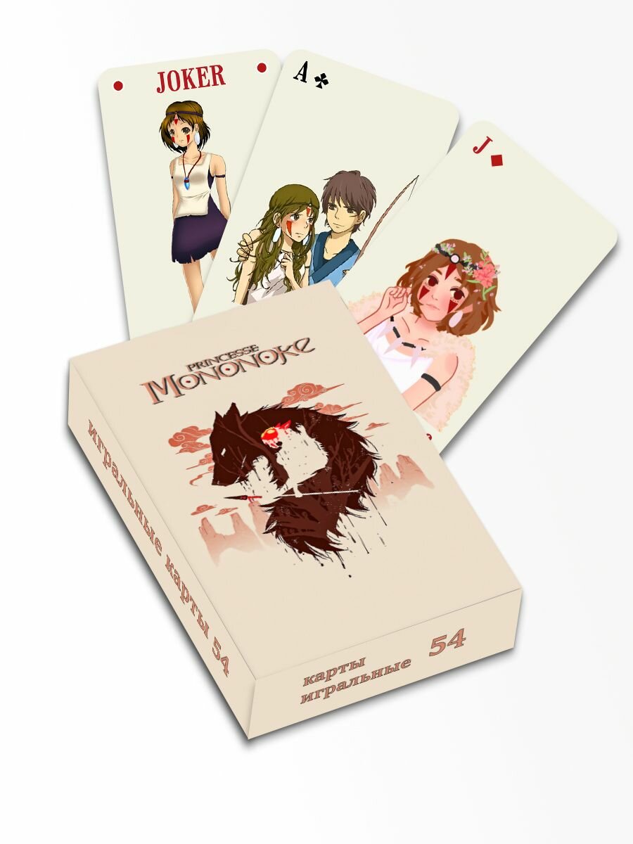 Игральные карты Принцесса Мононоке