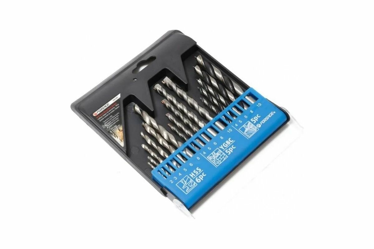 Набор сверл комбинированный,16 пр, по металлу,2,3,4,5,
