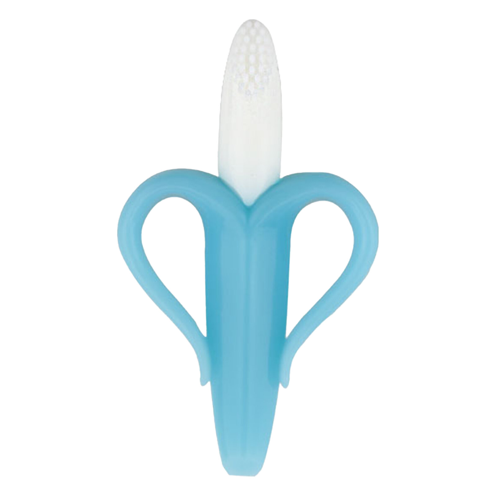 Банан грызунок-щетка прорезыватель, желто-белый