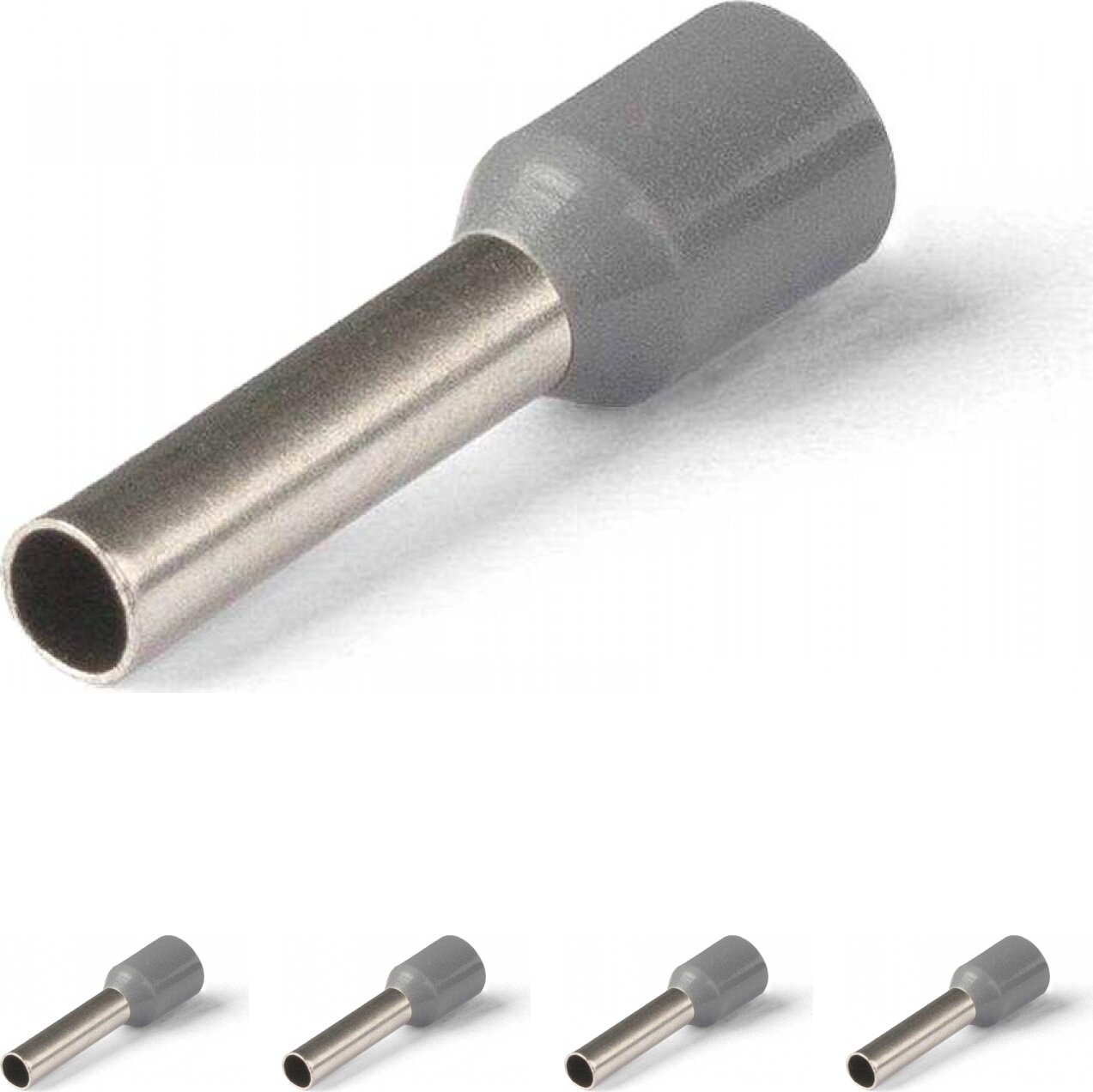 Наконечник-гильза КВТ НШВИ 4 мм2 медный луженый (100 шт.) (комплект из 4 уп.)