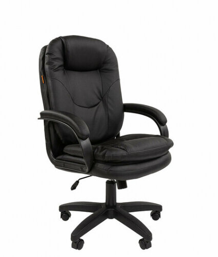 Кресло руководителя Chairman 668LT Россия экопремиум черный N
