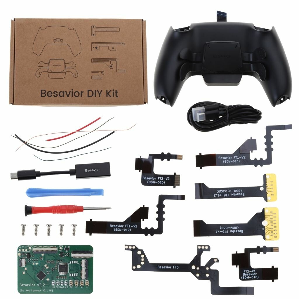 Besavior PS5 Джойстик Quad Набор задних клавиш