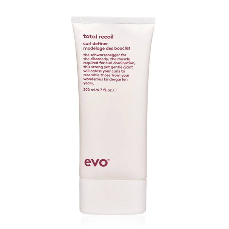 EVO Total recoil curl definer Стайлинг-крем для вьющихся и кудрявых волос сильной фиксации 200 мл