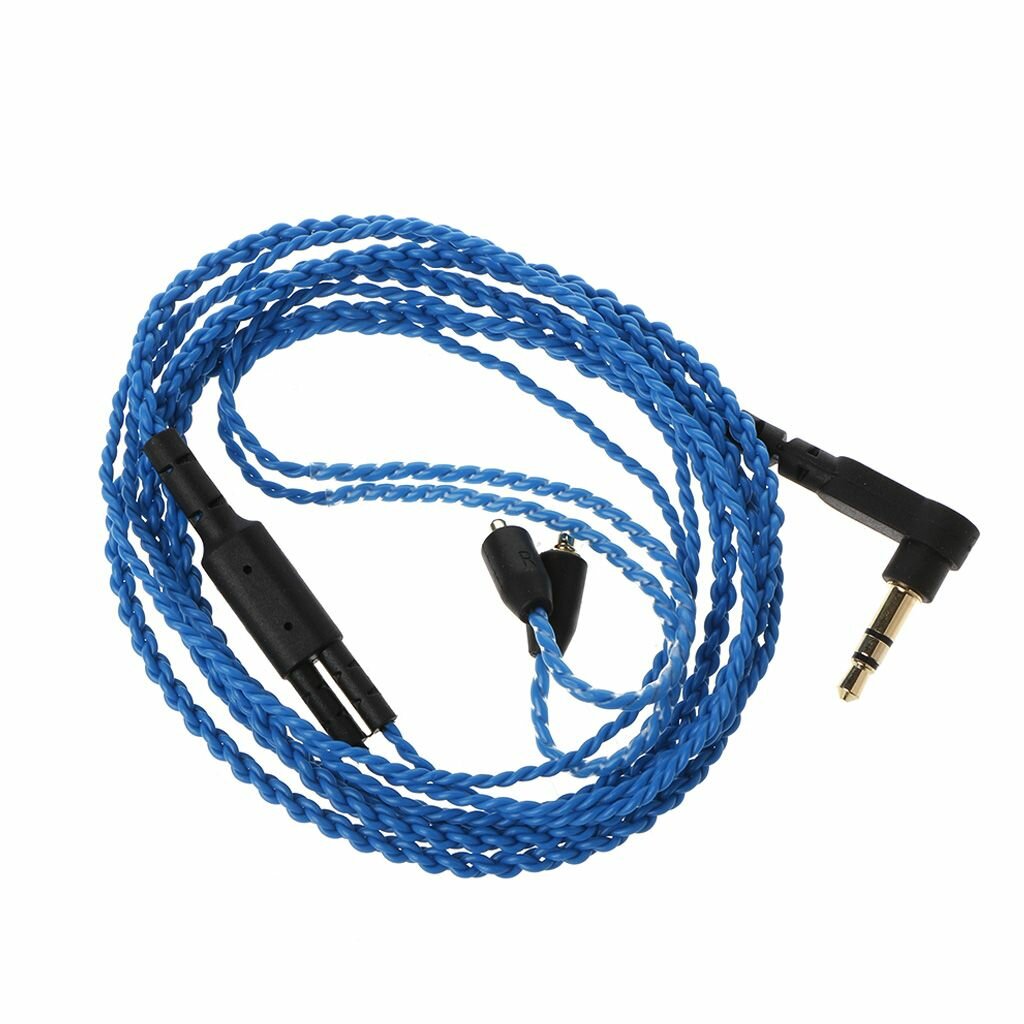 MMCX кабель для наушников Shure SE215 SE315 SE535 SE846 с золотым штекером