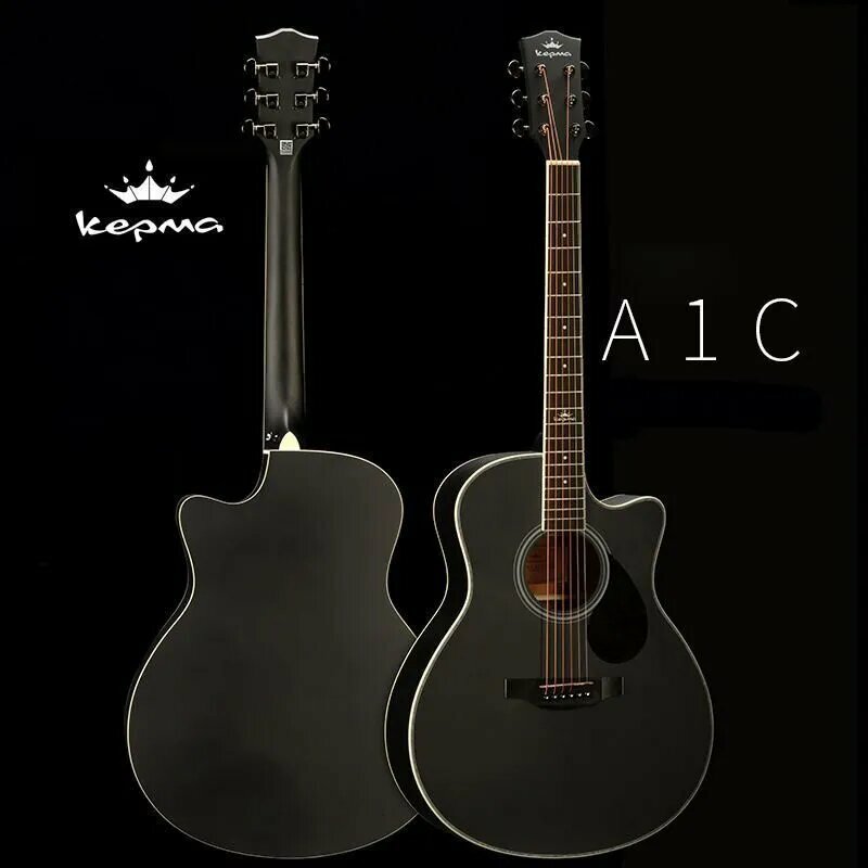 Kepma Акустическая гитара гитара 6-струнная, корпус Ель 4/4