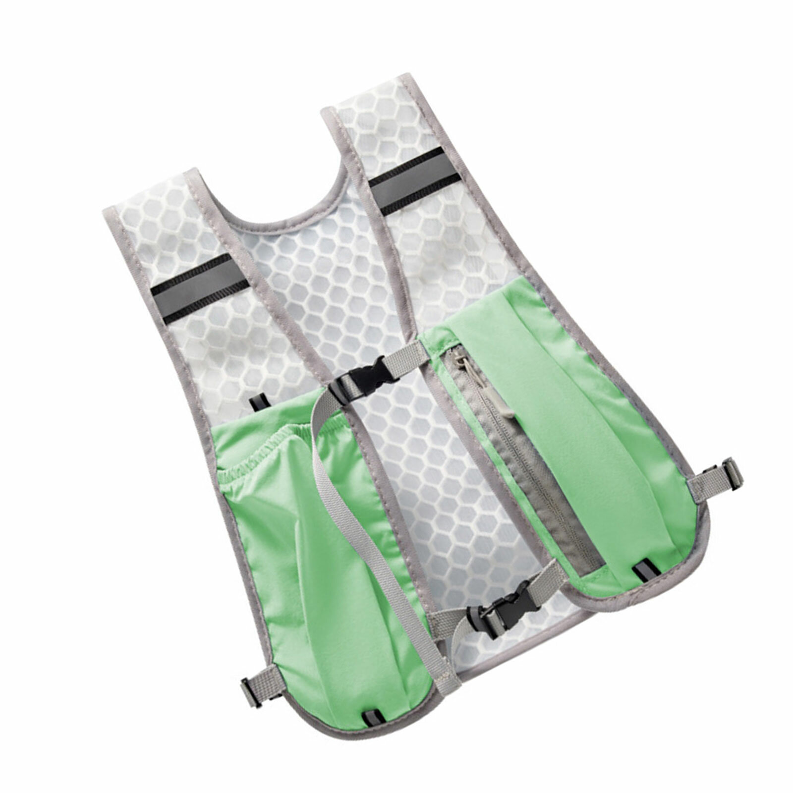 Рюкзак для бега большой вместимости с регулируемыми нагрудными ремнями и держателем бутылки воды