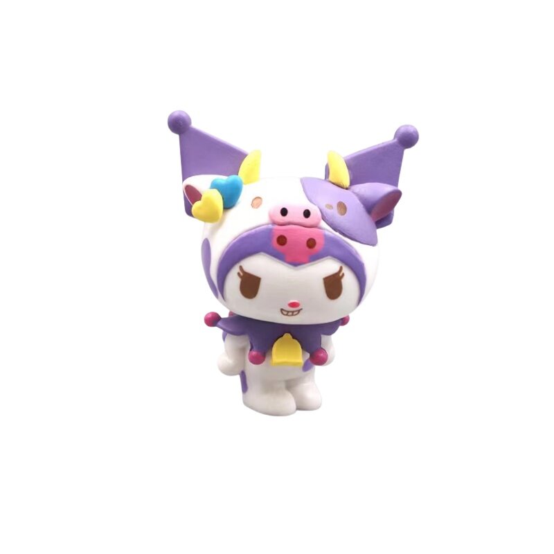 Handmade фигурка Kuromi и My Melody в виде маленького дьявола для украшения детской комнаты