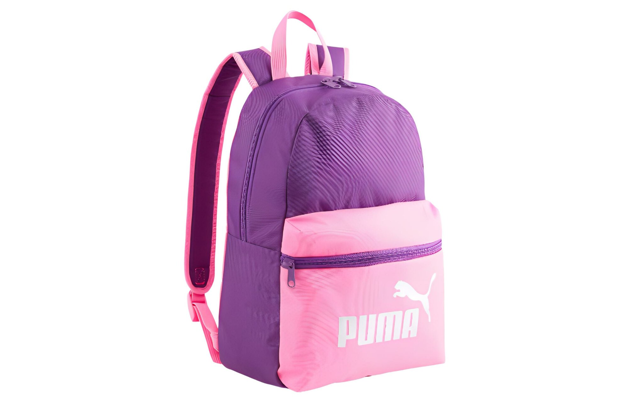 Рюкзак женский PUMA Phase из полиэстера, малого размера, strawberry blast purple trendy color