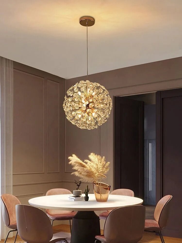 Длинная люстра в гостиной, длинная люстра на кухне, длинная люстра на лестнице, золотая, G9, 56 Вт 40CM