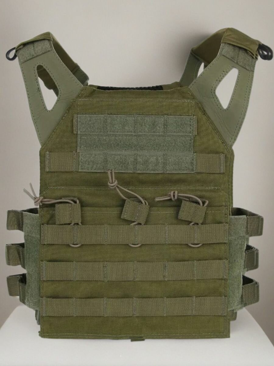 Плитник бронежилет разгрузочный страйкбол хаки