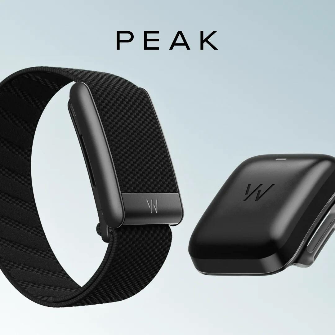 Фитнес-браслет "Whoop 5.0 Peak", Black / Черный, с подпиской на 12 месяцев