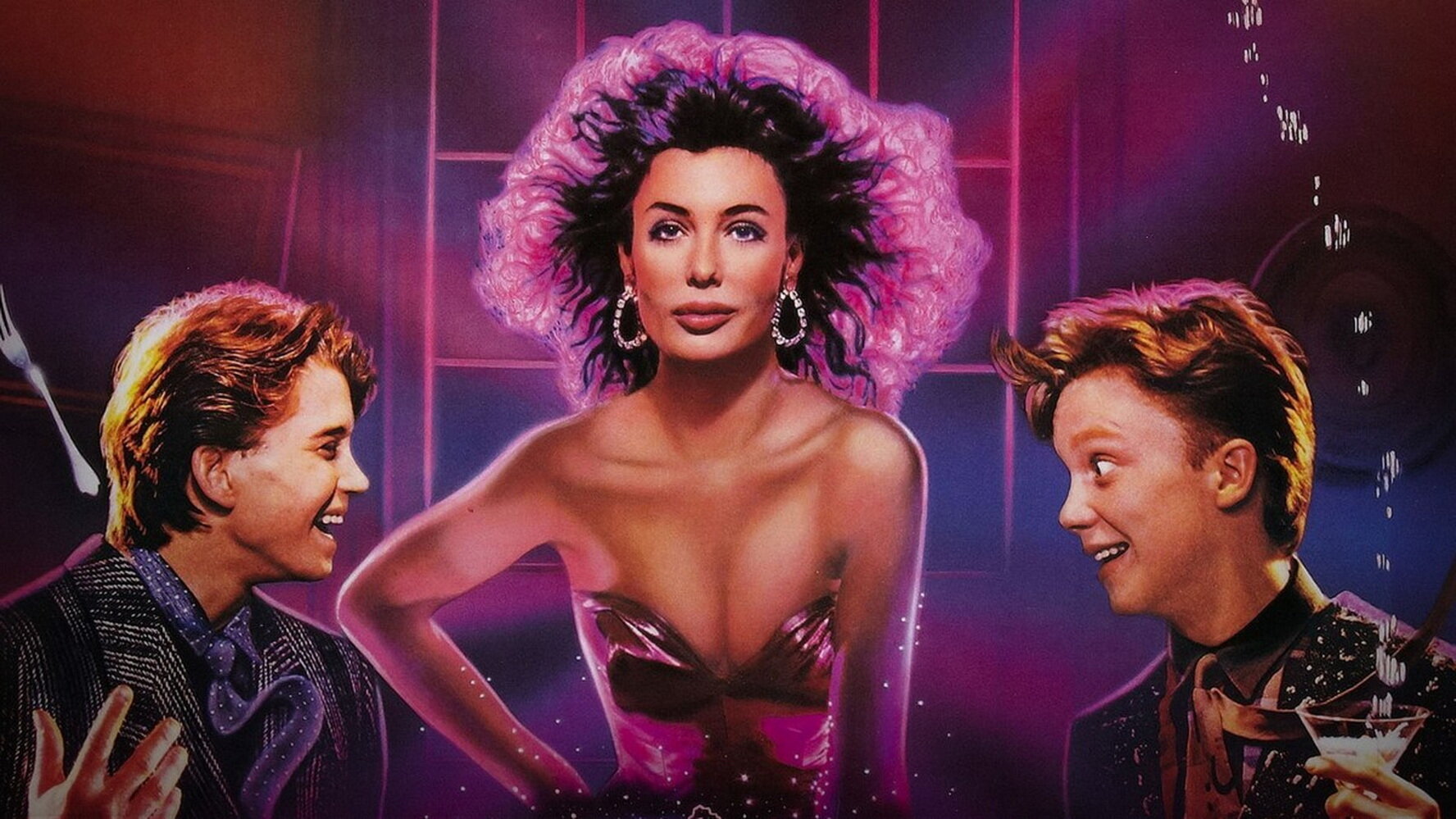 Плакат, постер Чудеса науки *Weird Science***Год:** 1985 на бумаге, размер 42х60см