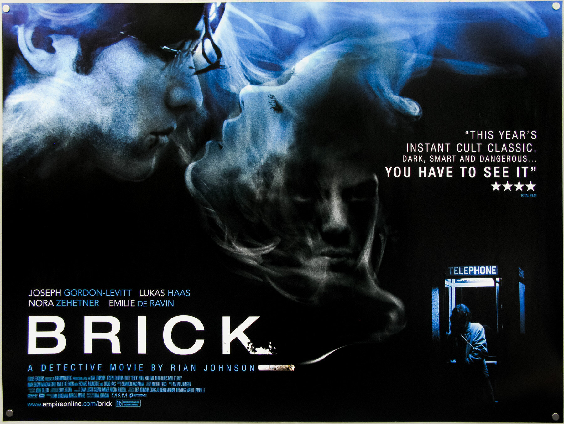 Плакат, постер Кирпич (Brick) 2005 на бумаге, размер 21х30см