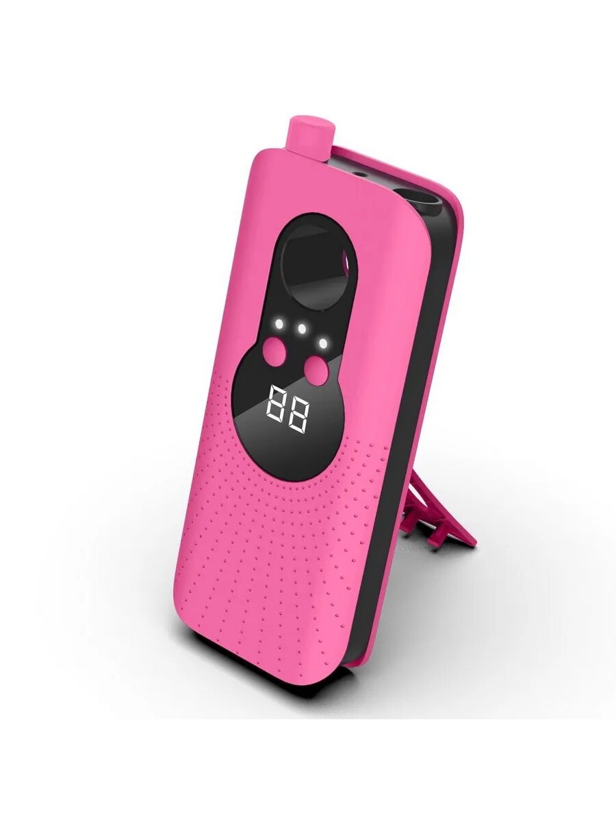 Машинка для маникюра портативная M6 mini deep pink