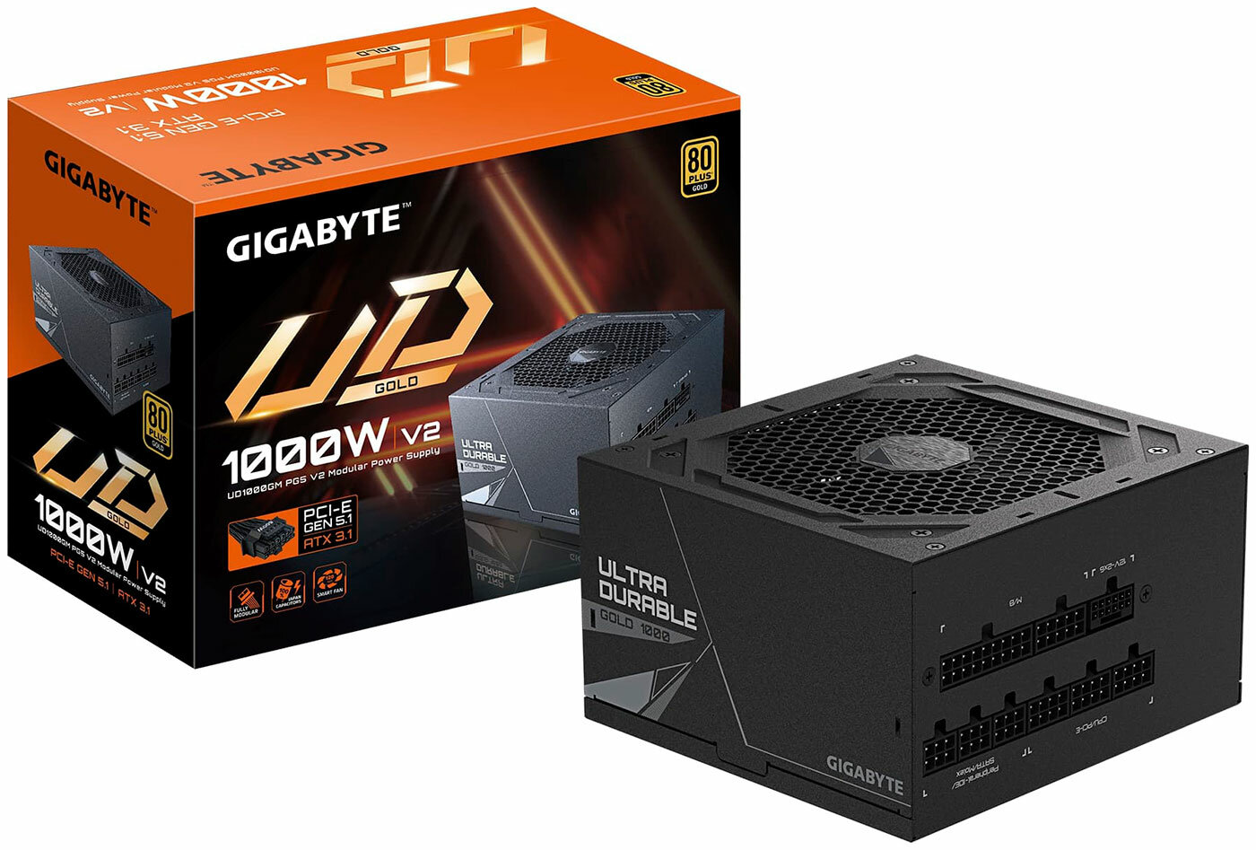 Блок питания Gigabyte ATX 1000W GP-UD1000GM PG5 V2