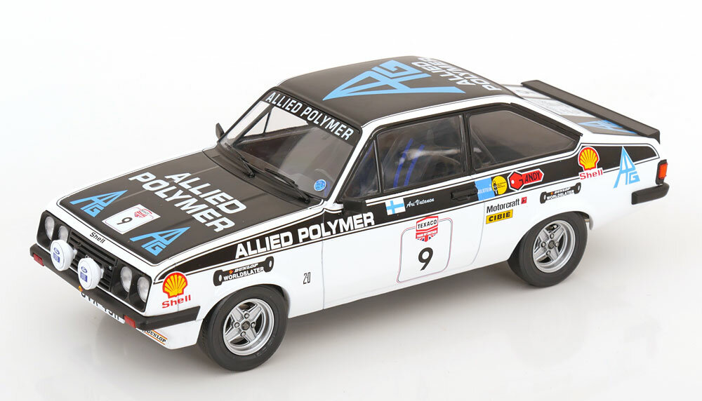 Модель коллекционная MCG Ford escort MK2 rs 2000 no 9 tour of britain 1976