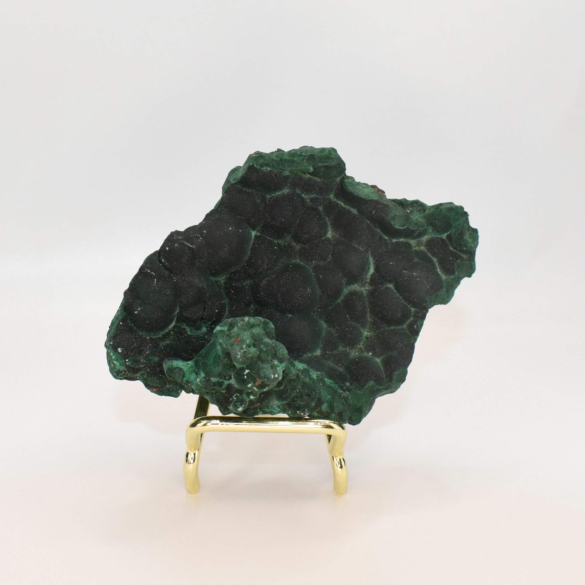 Малахит плисовый, 91 г, Лаос. 100% природный минерал, без облагораживания