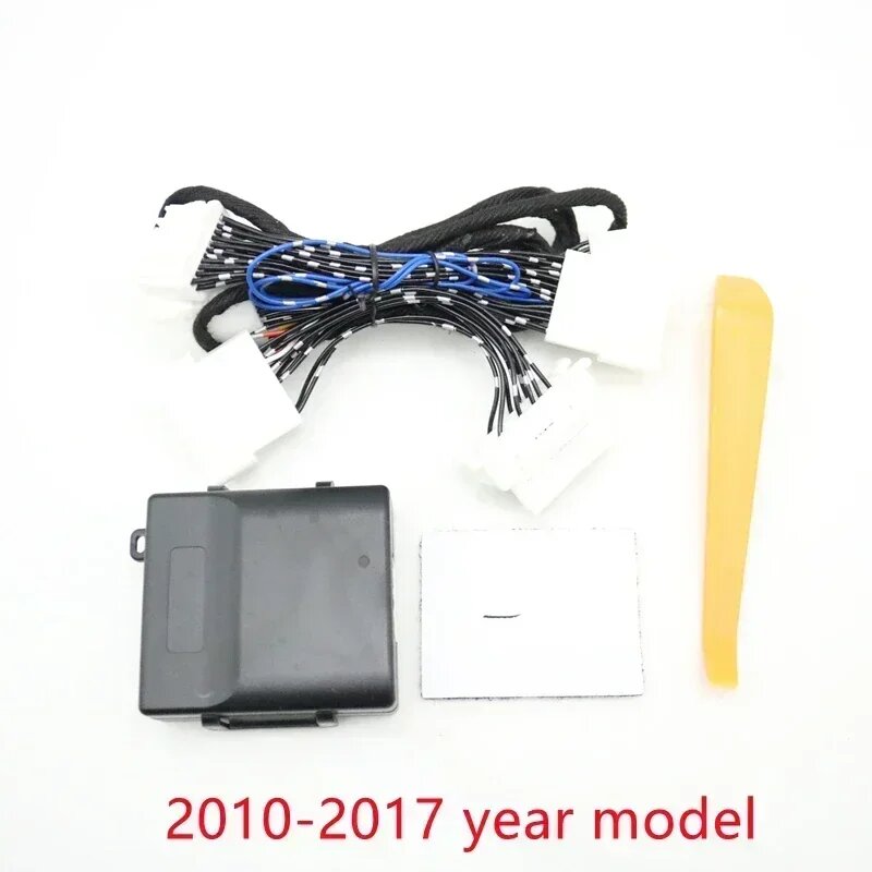 Для Toyota Land Cruiser Prado 2010-2015 2016 2017 2018 2019 2022 2023, автомобильное складное зеркало с замком на окно + модуль блокировки скорости LHD, 2010-2017 year model