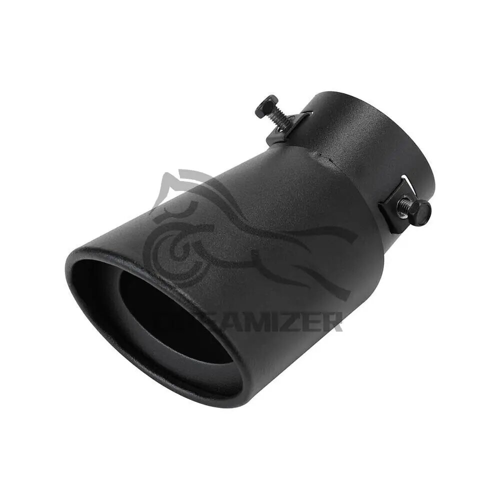 Для Ford Focus 2 "автомобильная выхлопная труба из нержавеющей стали, задняя выхлопная труба, наконечник глушителя, матовый черный, универсальная автомобильная выхлопная труба, matt