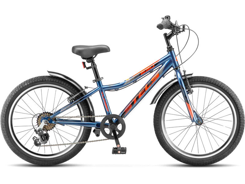 Детский велосипед Stels Turbo 230 V 20, год 2026, цвет Синий