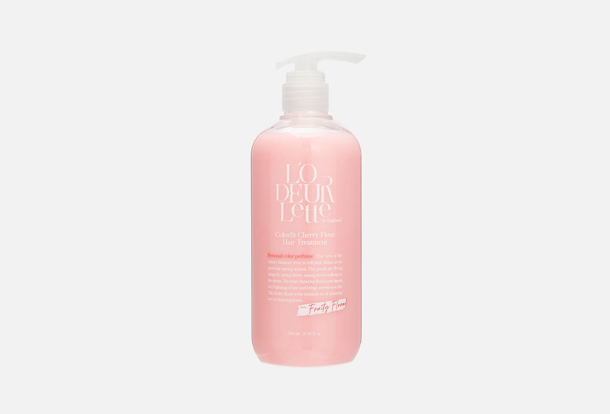 Парфюмированная маска для волос L'ODEURLETTE CHERRY FLEUR 500 мл