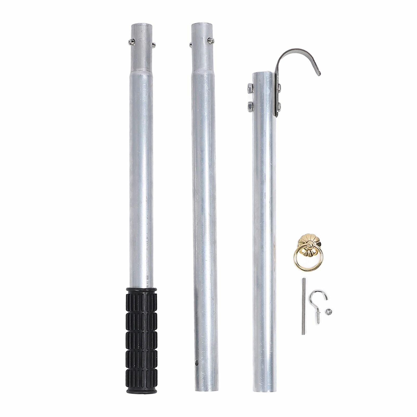 Комплект системы выдвижения лестницы из металла Комплект системы выдвижения чердачной лестницы с крюком для хранения