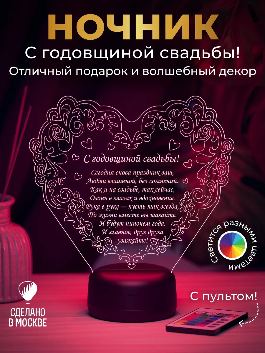 Подарок На годовщину свадьбы